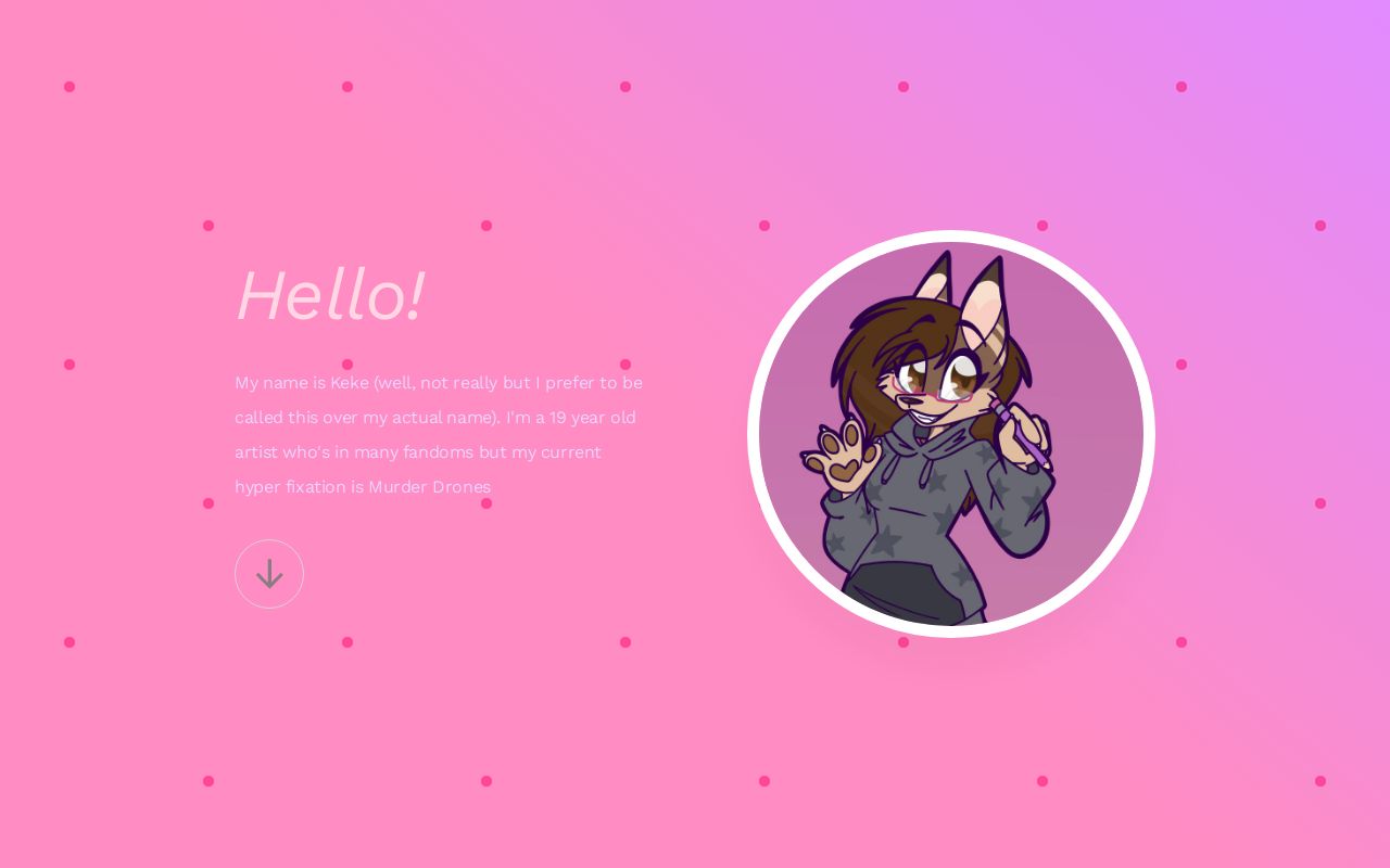 Keke Artz Info Carrd